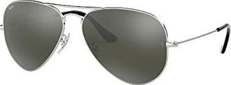 Ray-Ban Lunettes de Soleil AVIATOR LARGE METAL RB 3025 Silver/Grey 58/14/135 unisexe