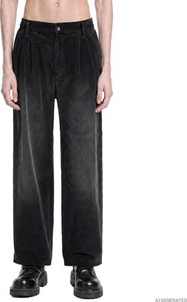 Andrea Ya'aqov Pleated Corduroy Pants