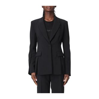 Pinko Giacca in tessuto tecnico - - Jackets - Damen - Schwarzk - L