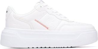 Refresh Sneakers Femme Blanc - Chaussures Confortables et polyvalentes - Mode d&eacute;contract&eacute;e - Mod&egrave;le 17502301 (Taille36)