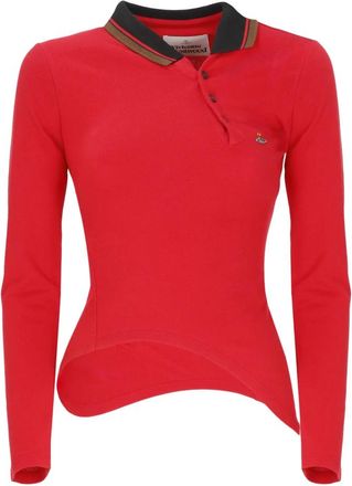 Vivienne Westwood Glory Polohemd - - Tops - Damen - Rot - M