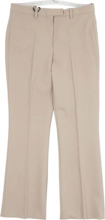 Max Mara Femme, Pantalons, Gris, Taille: 36 FR Wide Pantalons