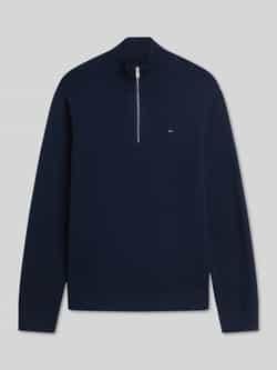 Tommy Jeans Slim Fit Troyer aus reiner Baumwolle