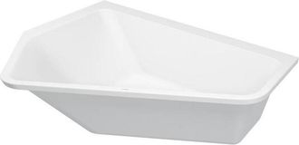 Duravit Duravit - Paiova 5-Eck Badewanne, Ecke links, 2 R&uuml;ckenschr&auml;gen