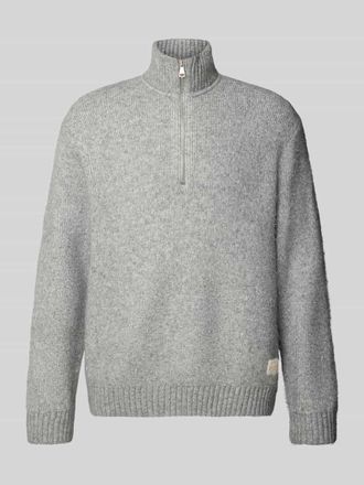 Jack & Jones Relaxed Fit Strickpullover aus elastischem Woll-Mix