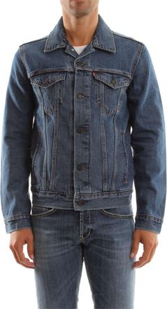 Levi's Herren The Trucker Jacke,Medium Stonewash,S