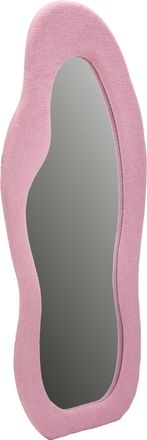 MID.YOU Mid.you Wandspiegel, Mauve, Glas, Textil, Holzwerkstoff, Freiform, 72x170x3.5 cm, Bsci, Spiegel, Wandspiegel
