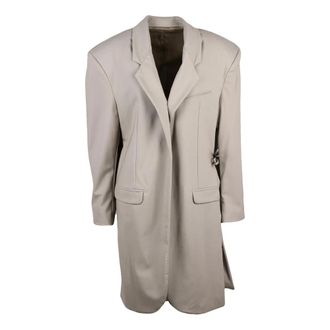 Act N&deg;1 Langer Mantel - - Coats - Damen - Blau - S