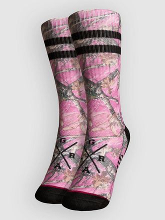 Loose Riders Global Alliance Camo Socken pink