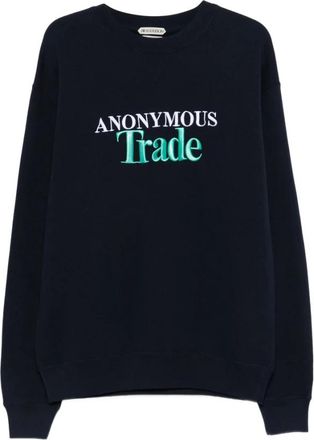 J.W.Anderson Homme, Sweatshirts et sweats &agrave; capuche, Bleu, Taille: XL SweaT-shirt Anonymous Trade