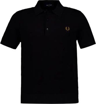 Fred Perry Herren Polo-Shirt schwarz