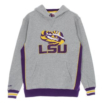 Mitchell & Ness LSU Tigers Heavyweight Fleece Hoodie - - Sweatshirts & Hoodies - Herren - Grau - S
