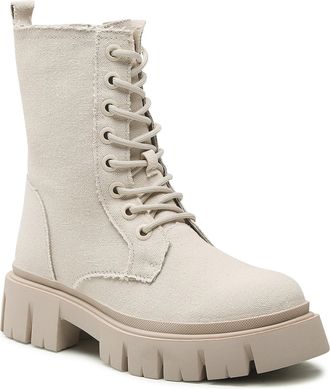 Jenny Fairy Schn&uuml;rstiefeletten Jenny Fairy WS5816-02 Beige