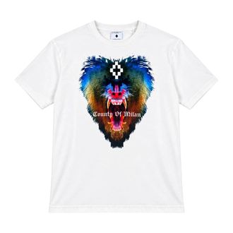 Marcelo Burlon F6Cmmath131 T-Shirt - - Tops - Herren - Wei&szlig; - S