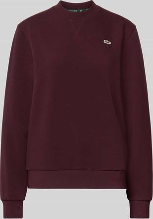 Lacoste Relaxed Fit Sweatshirt aus Baumwoll-Mix