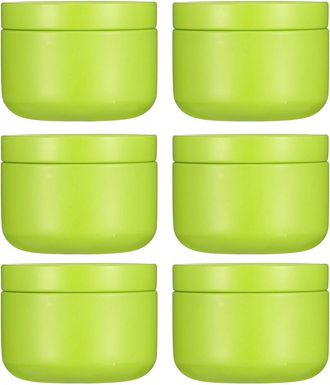 Cabilock Tee-vorratsdosen-set 10-teiliges Weißblech-teedosen-set Teeblattbehälter Tee-vorratsbehälter Dufttee-gläser Rundes Design