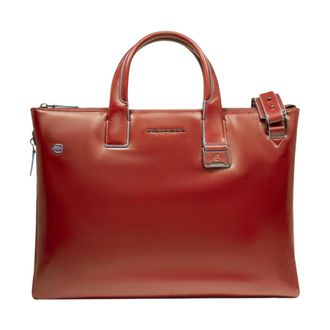 Piquadro unisex, Sacs, Brun, Taille: ONE Size Sacoche dordinateur slim Blue Square