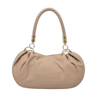 Love Moschino Hobo Bag - - Bags - Damen - Beige - ONE SIZE