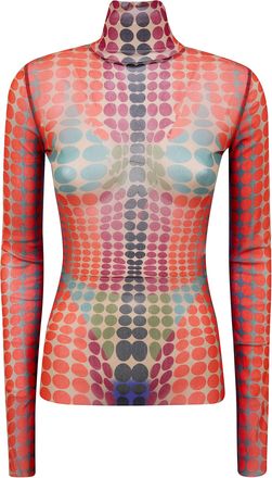 Jean Paul Gaultier Re-Edition: High Neck With Long Sleeves