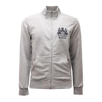 Aquascutum Full Zip Cotton Sweatshirt - - Sweatshirts & Hoodies - Herren - Grau - M