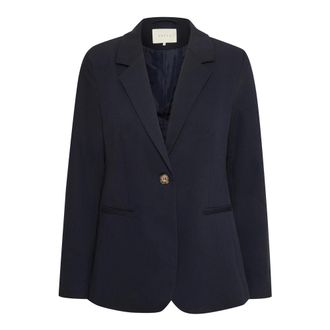 Kaffe Midnight Marine Blazer Jacke - - Jackets - Damen - Blau - XS