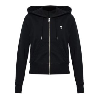 Ami Femme, Sweatshirts et sweats &agrave; capuche, Noir, Taille: 42 FR Ami de Coeur Sweat &agrave; capuche