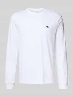 Calvin Klein Jeans Longsleeve mit Logo-Stitching