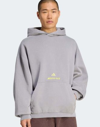 adidas adidas Performance - Amg - Sweat &agrave; capuche - Gris trois d&eacute;lav&eacute;