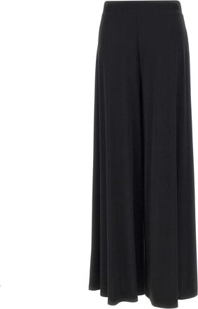 Kaos Kaos, Femme, Pantalons, Noir, Taille: 36 FR Pantalon &agrave; taille &eacute;lastiqu&eacute;e