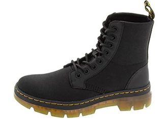 Dr. Martens Homme Combs Cordura/Rubbery Black Bottes de Combat, Noir, 41 EU