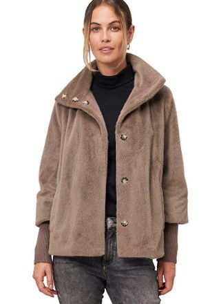 Zero Fellimitatjacke Damen