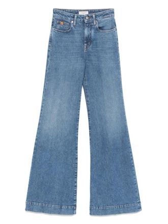 Jacob Cohen jean à coupe évasée - Bleu