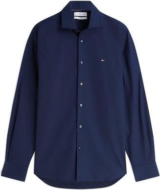 Tommy Hilfiger Chemise droite col classique en coton
