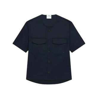 Courr&egrave;ges Herren, Shirts, Blau, MGr&ouml;&szlig;e
