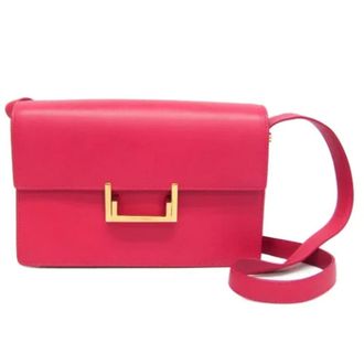 Saint Laurent Pre-owned Cuir sacs-ports-paule - Femme - Pre-owned - Rose - Taille: ONE Size