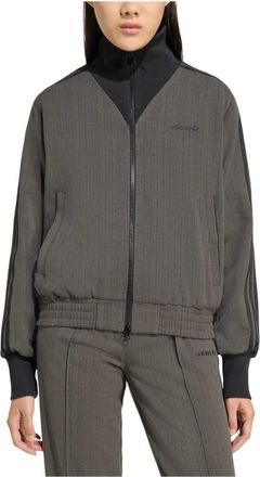 adidas Femme, Sport, Vert, Taille: 38 FR Veste de surv&ecirc;tement ajust&eacute;e