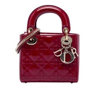 Dior Pre-owned Lady Dior Mini Bag - - Pre-owned - Damen - Rot - ONE SIZE