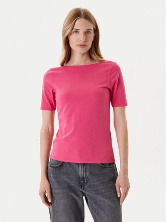 Benetton United Colors Of Benetton T-Shirt 3FJHD109K Rosa Slim Fit
