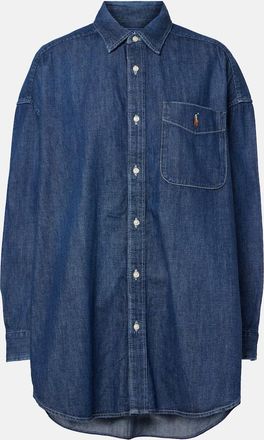Polo Ralph Lauren Oversize-Hemdjacke aus Denim