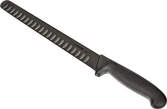 GIESSER seit 1776 - Made in Germany - Schinkenmesser schwarz, Basic Black, Klinge 25 cm, lange Kullen, rutschfest, scharfes Wurstmesser sp&uuml;lmaschinenfest, ros