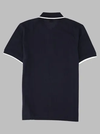 HUGO BOSS Cotton Polo Shirt - Blue