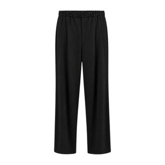 Liviana Conti Pantalon large - Femme - Pantalons - Noir - Taille: 44 FR
