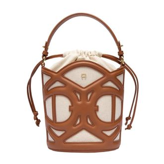 Aigner Femme, Sacs, Brun, Taille: ONE Size Sac Seau