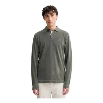 Marc O'Polo Homme, Tops, Vert, Taille: XL Polo Manches Longues