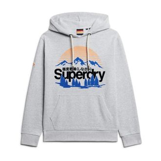 Superdry Outdoor Graphic Hoodie - - Sweatshirts & Hoodies - Herren - Grau - XL