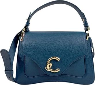 Coccinelle Femme, Sacs, Bleu, Taille: ONE Size C-Me Small Handbag