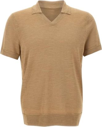 HUGO BOSS Homme, Tops, Beige, Taille: 2XL Camel Sweaters