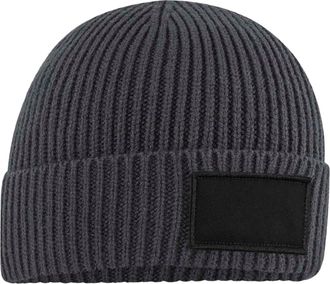 Beechfield Fashion Patch Beanie