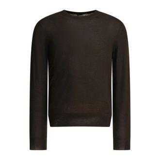 Tom Ford Pullover aus Feinstrick - - Knitwear - Herren - Braun - 2XL