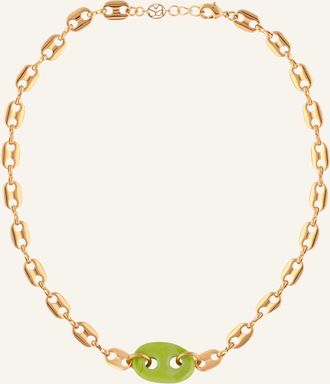 Sandralexandra Sandralexandra Ketten Mariner Glass Link Pistacchio Green By Glambou gold